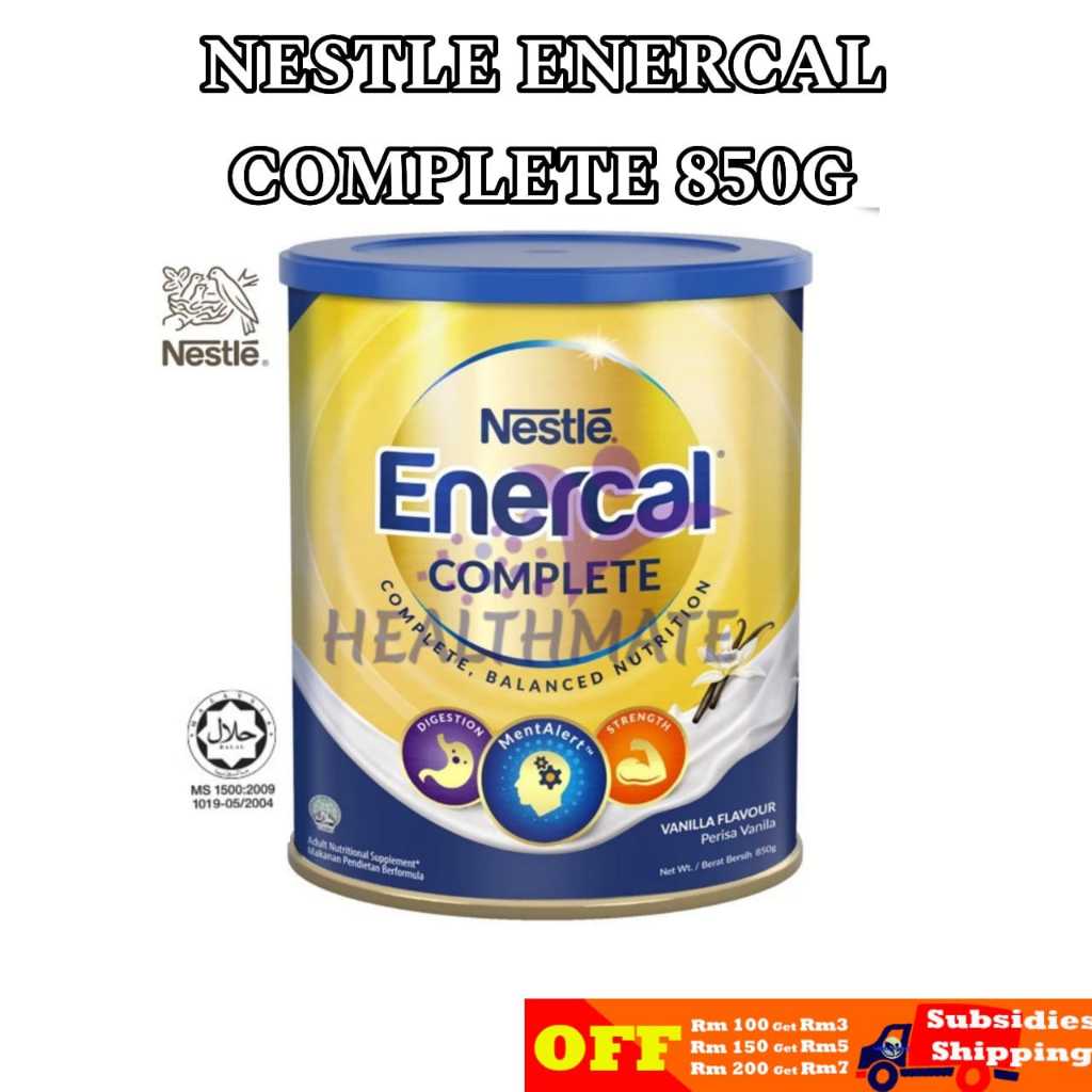 Nestle Enercal Complete (850G)| Increase Nutrients In The Diet | Shopee ...