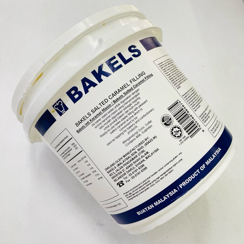 BAKELS SALTED CARAMEL FILLING REPACK 250G / 500G | Shopee Malaysia