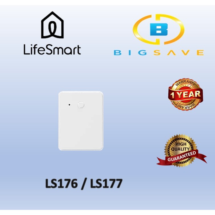 LIFESMART LS176 / LS177 CUBE SWITCH MODULE (1 WAY/ 2 WAY ) | Shopee ...