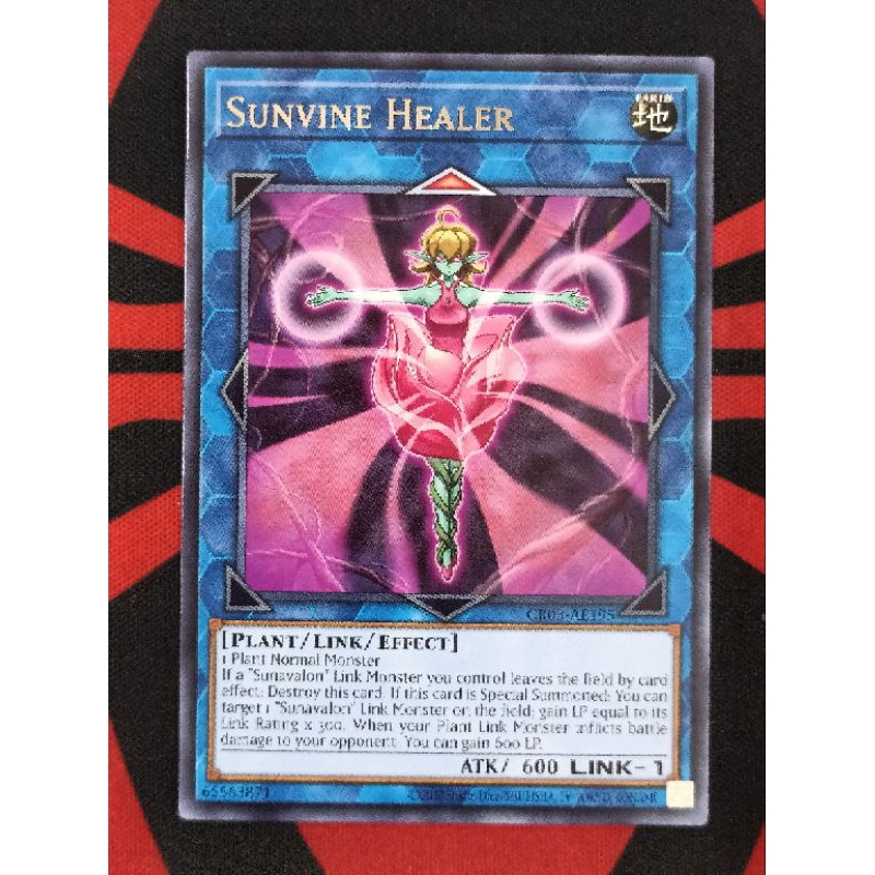 YUGIOH KONAMI CR03-AE195 Sunvine Healer (Rare) | Shopee Malaysia