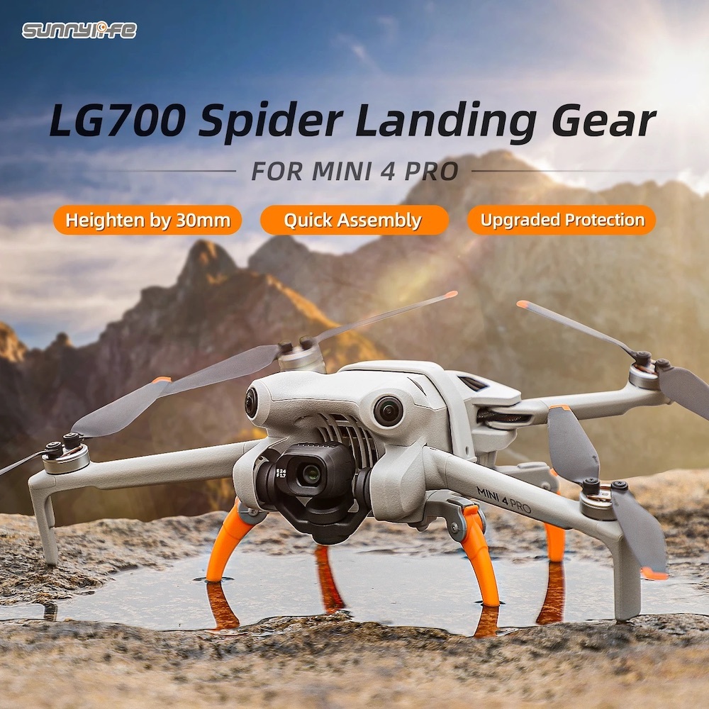 SUNNYLIFE LG700 Spider Landing Gear Extension Leg Protector for DJI ...