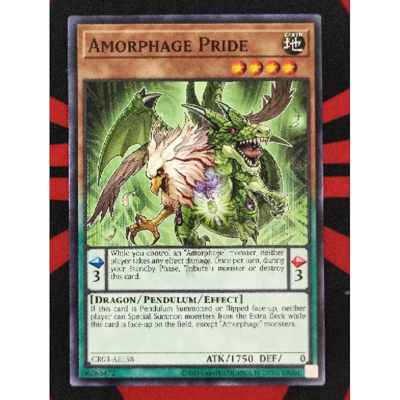 YUGIOH KONAMI CR03-AE158 Amorphage Pride (Common) | Shopee Malaysia