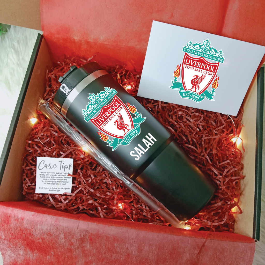 CUSTOM NAME & NUMBER LIVERPOOL FC UV PRINT FOOTBALL CLUB SURPRISE ...