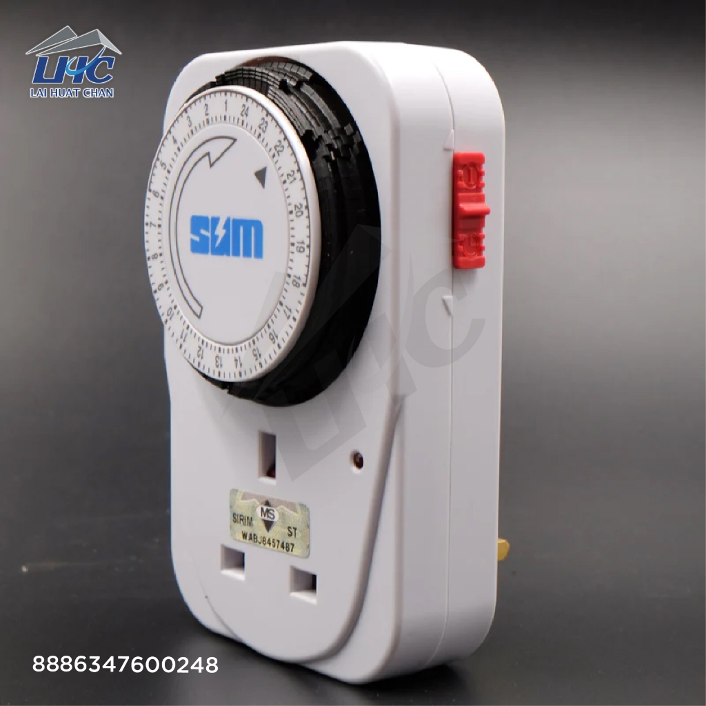 SUM 24hr Plug In Timer Switch Socket With SIRIM | Shopee Malaysia