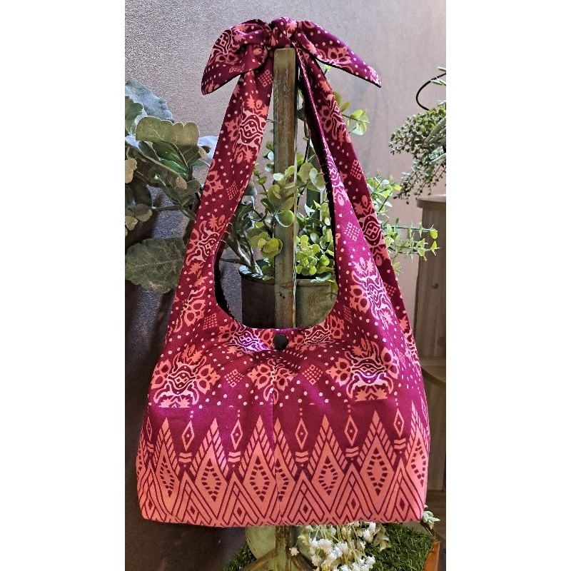 Batik Tote / Sling Bags | Shopee Malaysia