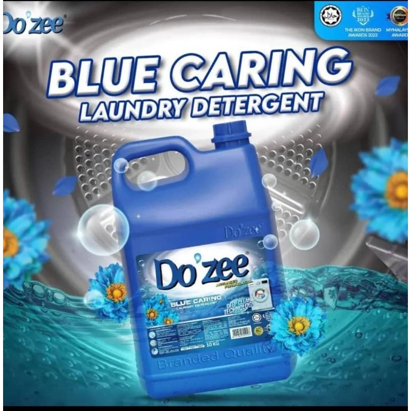 SABUN PENCUCI PAKAIAN DO'ZEE/SABUN BASUH BAJU HALAL JAKIM 10KG | Shopee ...