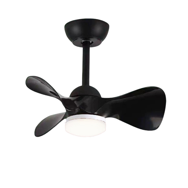 22" Mini Ceiling Fan with LED Light Remote Control Ceiling Fan with ...
