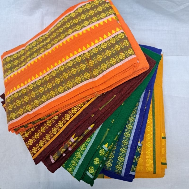 Veshti/Colour Veshti (8×4) - Indian Men Traditional wear | Shopee Malaysia