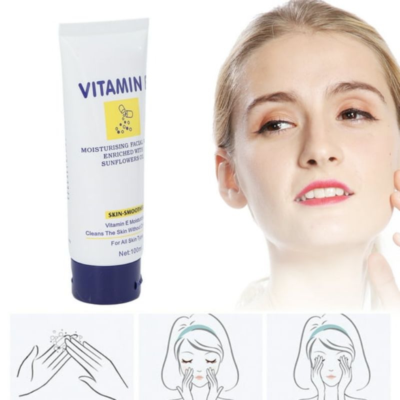 Disaar Vitamin E Moisturising Facial Wash (100ml) | Shopee Malaysia