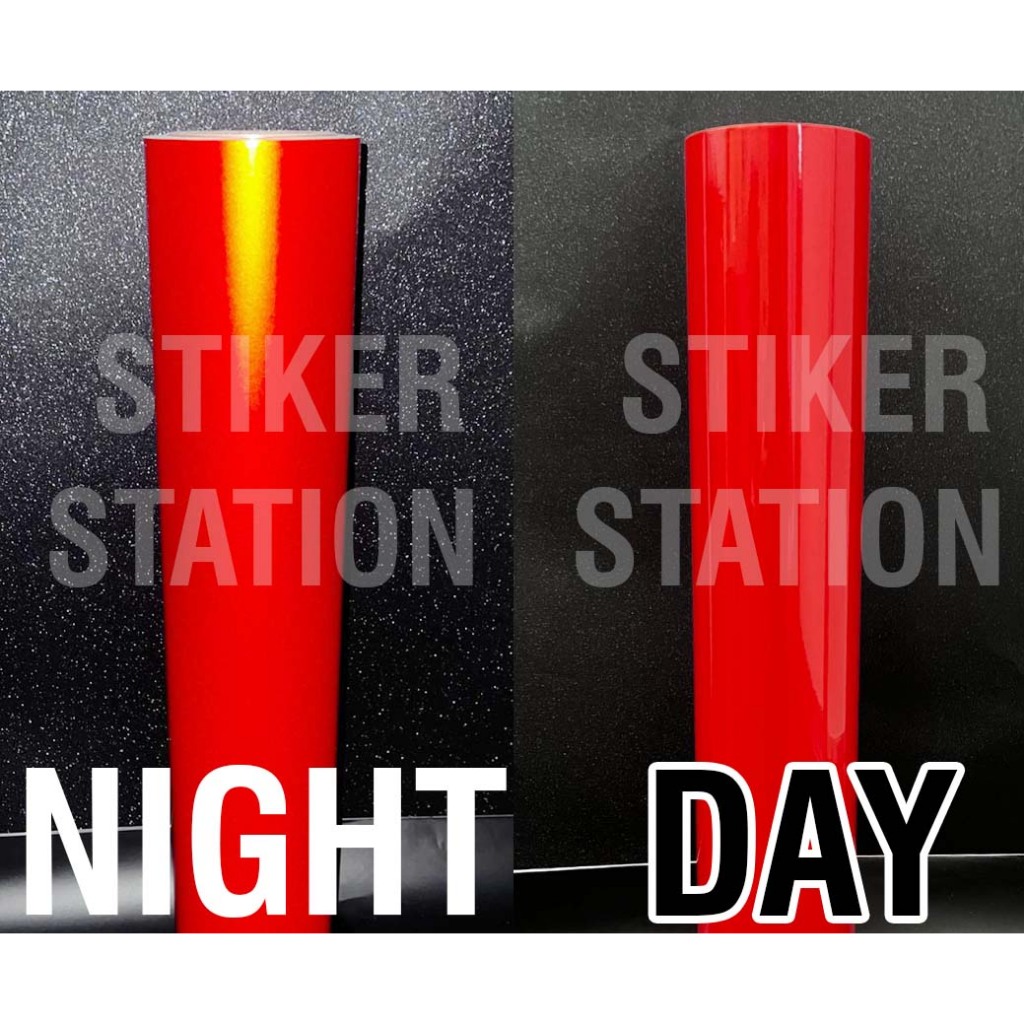 1FT x 100CM REFLECTIVE STICKER / A4 Size Premium Sticker Pantulan ...