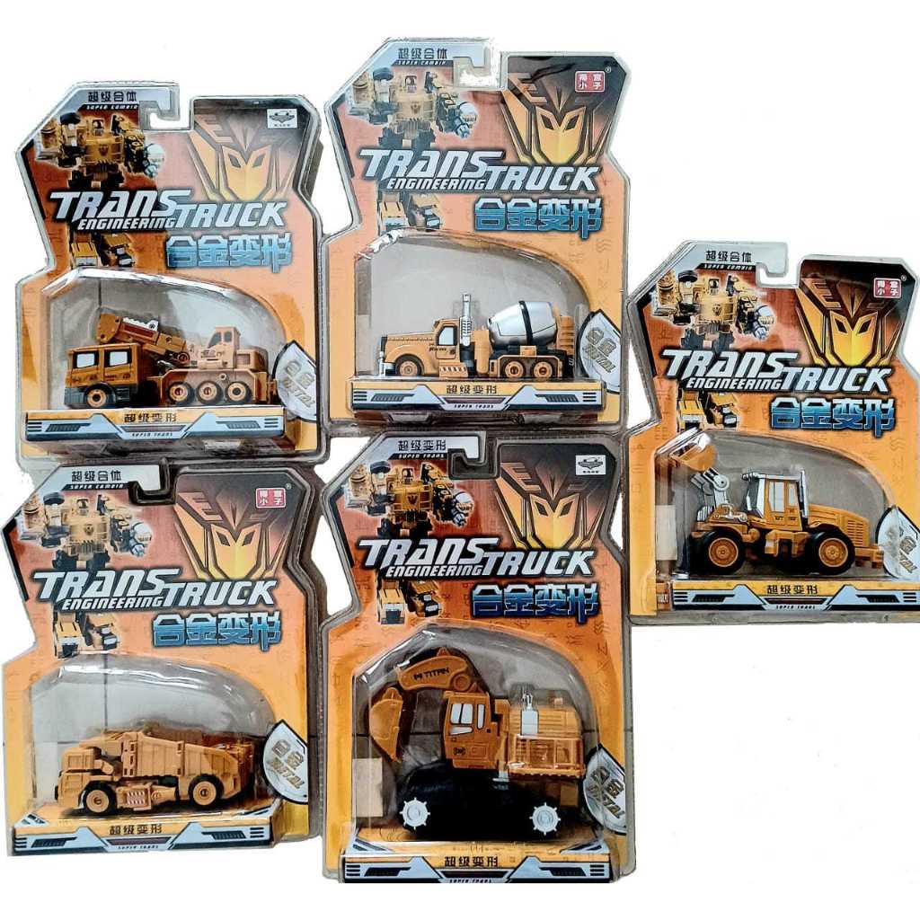 Trans Truck Engineering Combiner Set of 5 MOSC Blasting King, Rakers ...