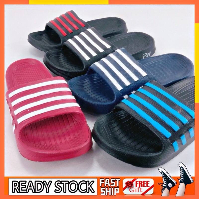 〔Young.Wears〕Unisex Adult's Lifestyle Rubber Slipper Women And Men ...