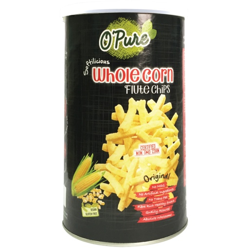 O'Pure Snack Chips Original 80g (Whole Corn Flute) | Shopee Malaysia