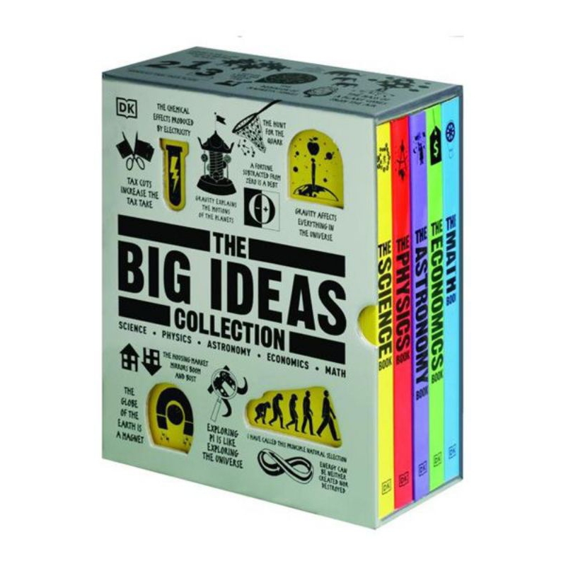(Clearance / 100% Original) DK The Big Ideas Collection 5 Books Box Set ...