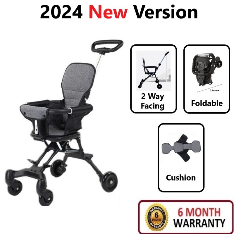 Foldable 2 Way Baby Stroller Magic stroller 4 wheels Ultra lightweight ...