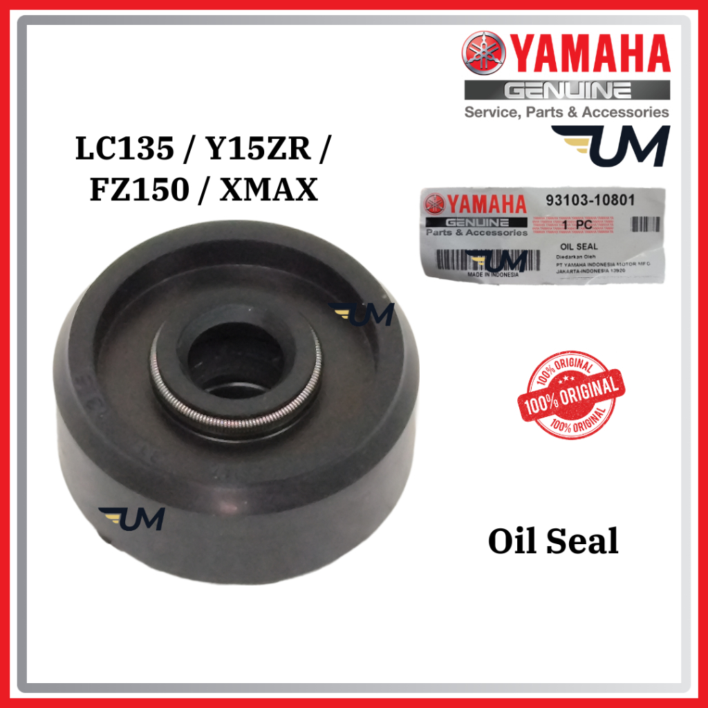 YAMAHA LC135 Y15ZR FZ150 XMAX WATER PUMP OIL SEAL 93103-10801 TZM 135LC ...