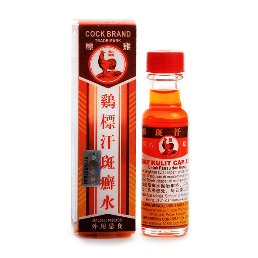 Cock Brand Skin Tinea Lotion ( 11ml ) | Shopee Malaysia