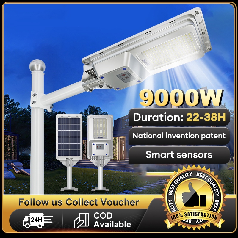 Solar Light Outdoor Lighting 9000W IP67 waterproof solar street lamp LEDsolar lamp outdoor ...