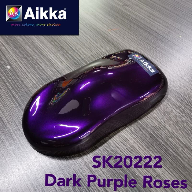 Aikka Cat 2K SK20222 DARK PURPLE ROSES PEARL SERIES Paint Automotive ...