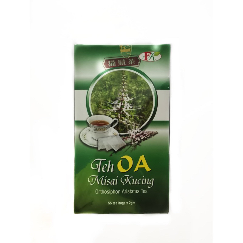 猫须茶草 Teh OA Misai kucing orthosiphon aristatus tea 55tea bags x 2gm 降尿酸 ...
