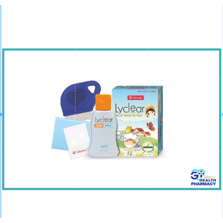 Lyclear Shampoo 40ml With Lice Comb (For Head Lice) | Shopee Malaysia