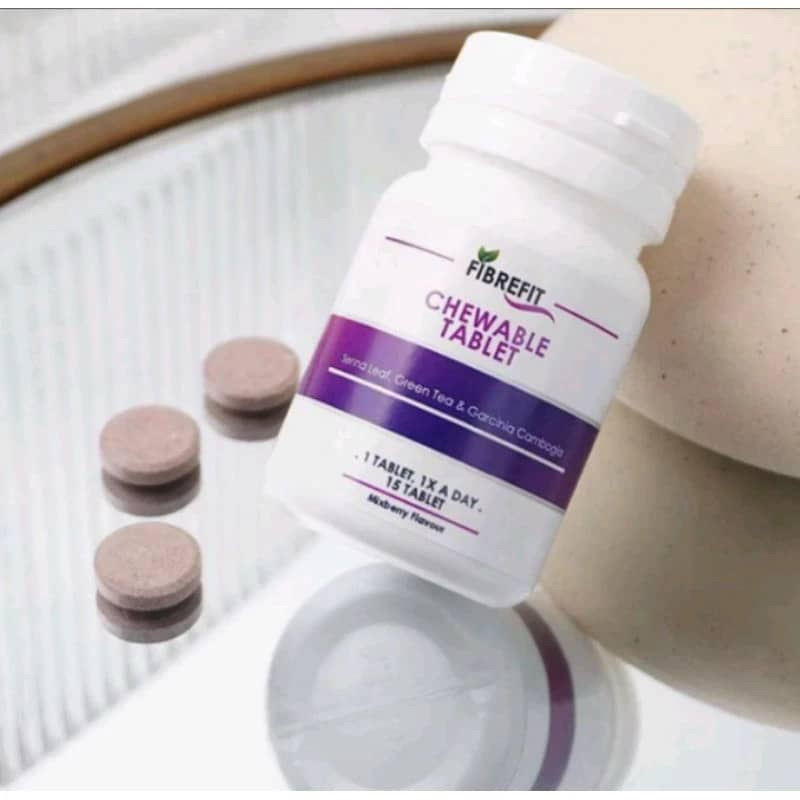 FIBER FIT CHEWABLE TABLET READY/ FIBER FIT MIXBERRY FLAVOUR | Shopee ...