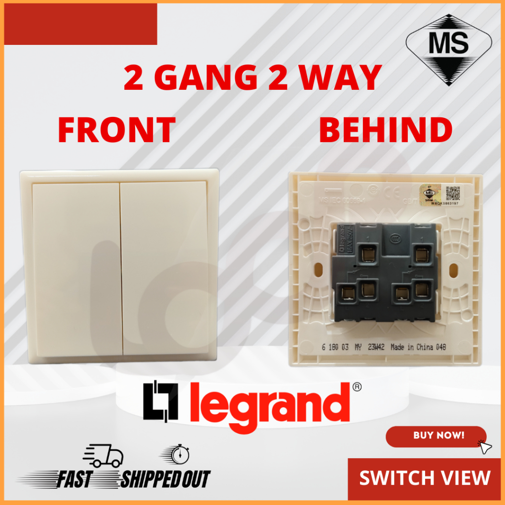 [READY STOCK] LEGRAND ELOE SERIES SWITCHES WITH SIRIM / SUIS ELEKTRIK ...