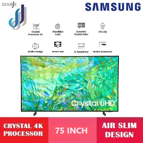 SAMSUNG 75" CRYSTAL UHD 4K SMART TV UA-75CU8000 | Shopee Malaysia