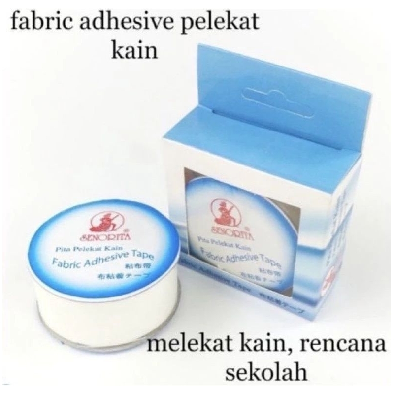 Pita Pelekat Kain / Fabric Adhensive Tape/iron on tape/Pelekat fabric ...