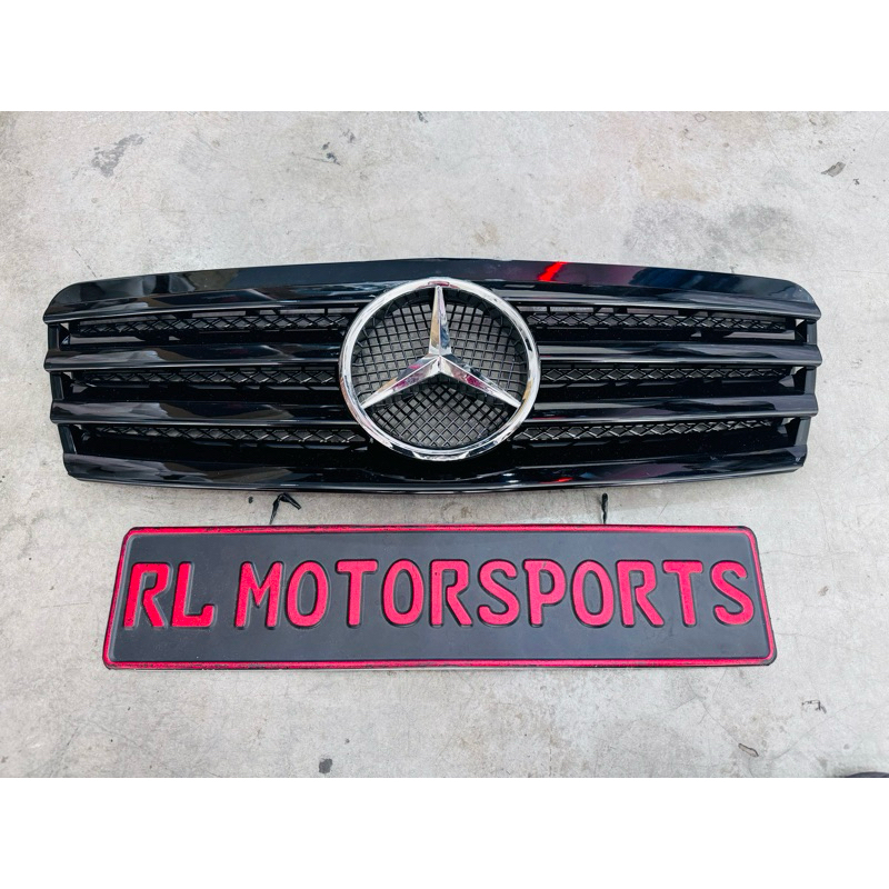 Mercedes Benz w208 CLk amg front grill grille kidney 1998 1999 2000 ...