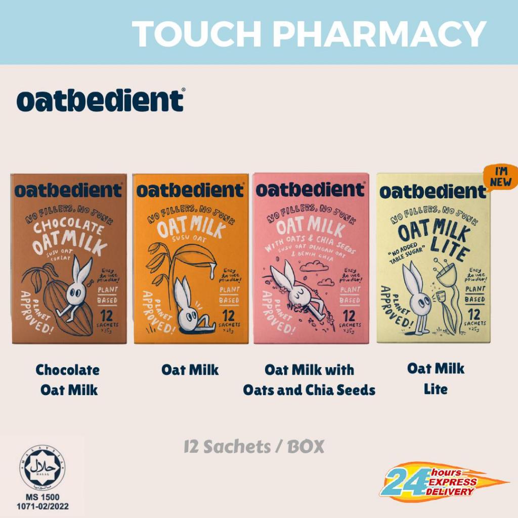 OATBEDIENT Oat Milk / Chocolate Oat Milk / Oat Milk with Oats & Chia ...