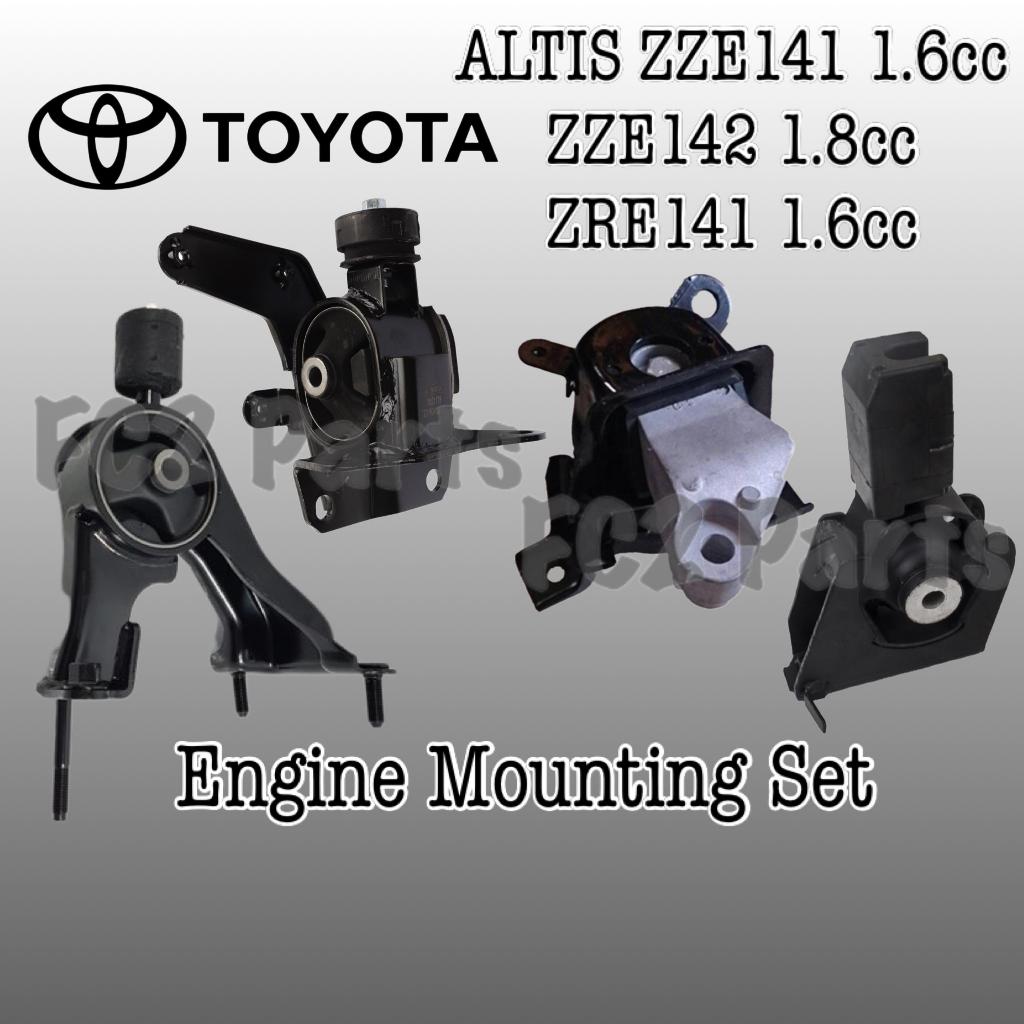 Thailand OEM 1set 4pcs Toyota Corolla Altis ZZE141 ZZE142 ZRE141 Engine ...