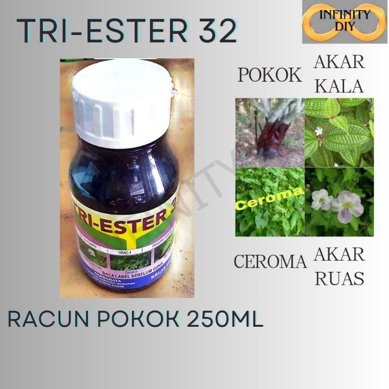 250ML TRI-ESTER 32 RACUN POKOK/TREE POISON/MATIKAN POKOK TANPA MENEBANG ...
