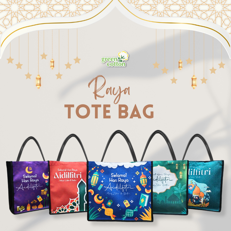 [Ready Stock] Beg Kanvas Hari Raya 2024 / Aidilfitri Syawal Ramadan ...