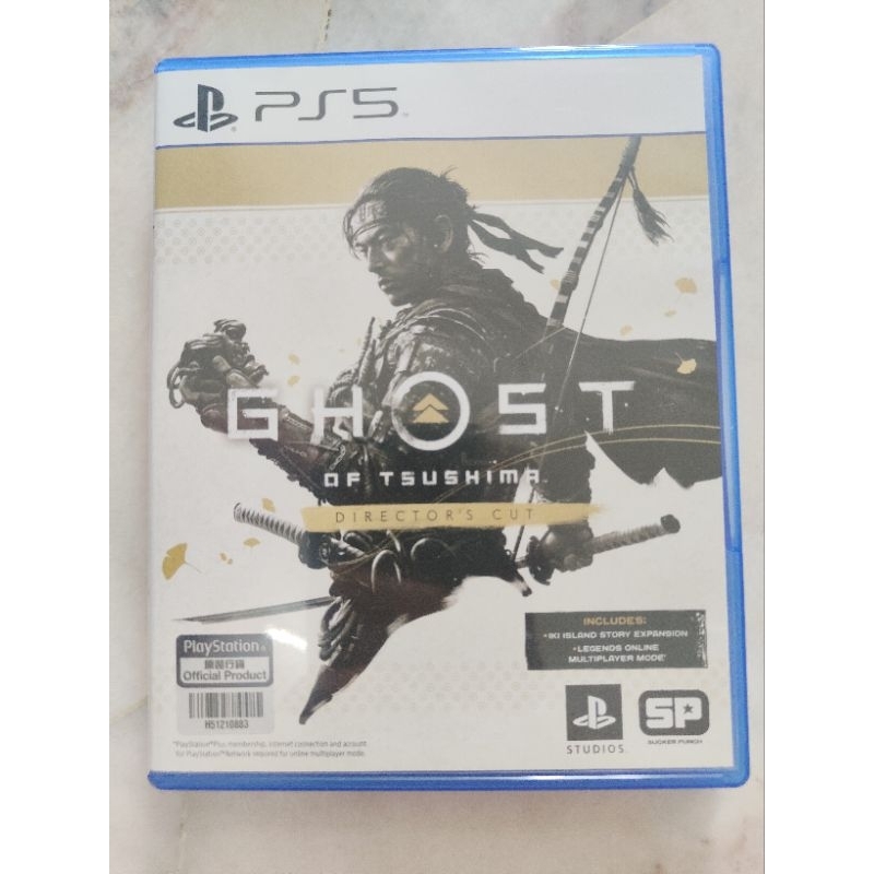 ghost of Tsushima director's cut ps5 used game region r3 | Shopee Malaysia