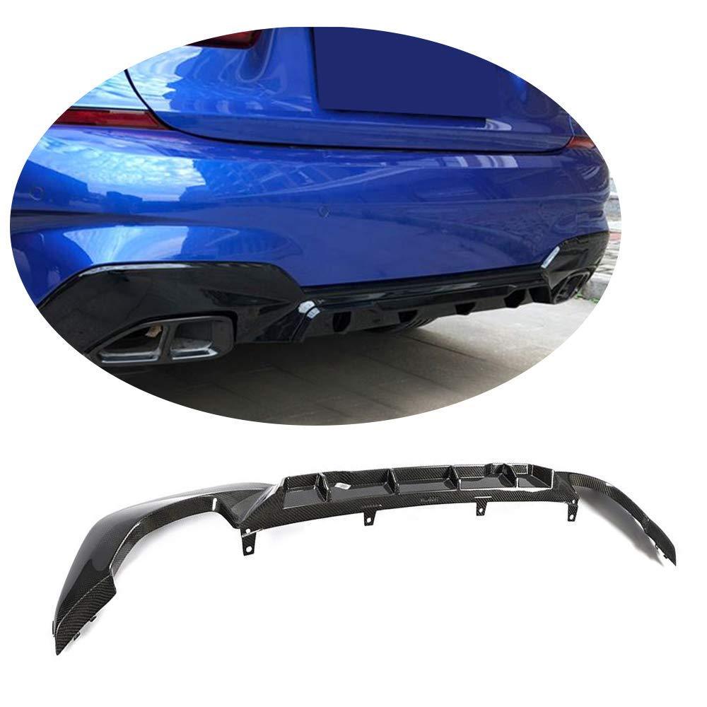 BMW G20 330i 340i Pre-Facelift MP Rear Diffuser Gloss Black B696 ...