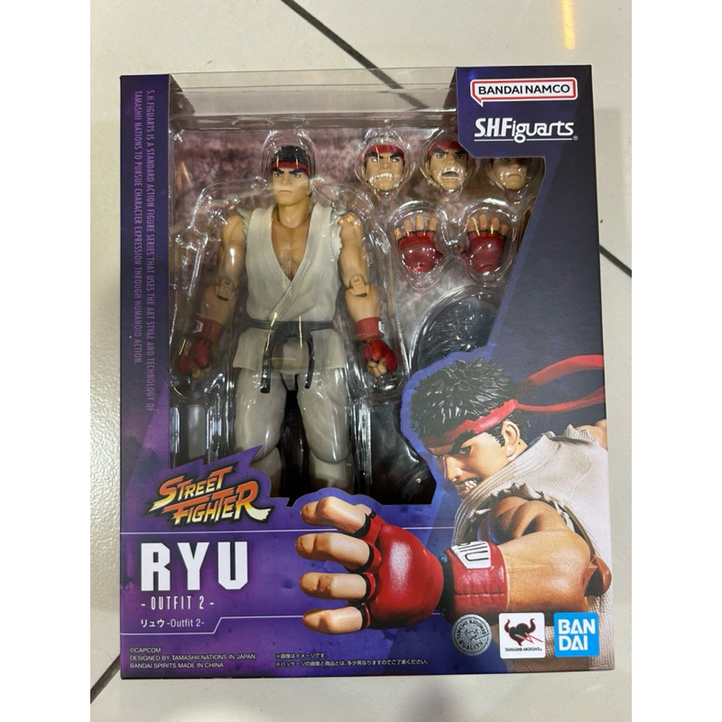 Bandai S.H.Figuarts SHF Street Fighter Ryu Outfit 2 Action Figure MIB ...