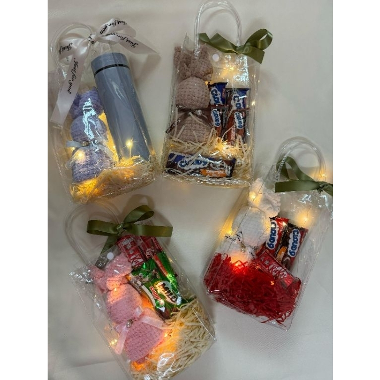 Hadiah Hari Raya, Party dan lain-lain. #Towel rabbit #Gift box #Ramadan ...