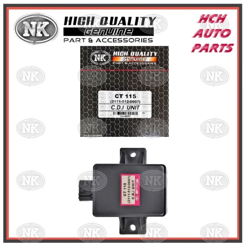 CDI UNIT - MODENAS - CT 115 / CT 115S - 2111-512-0007 (NK) | Shopee ...