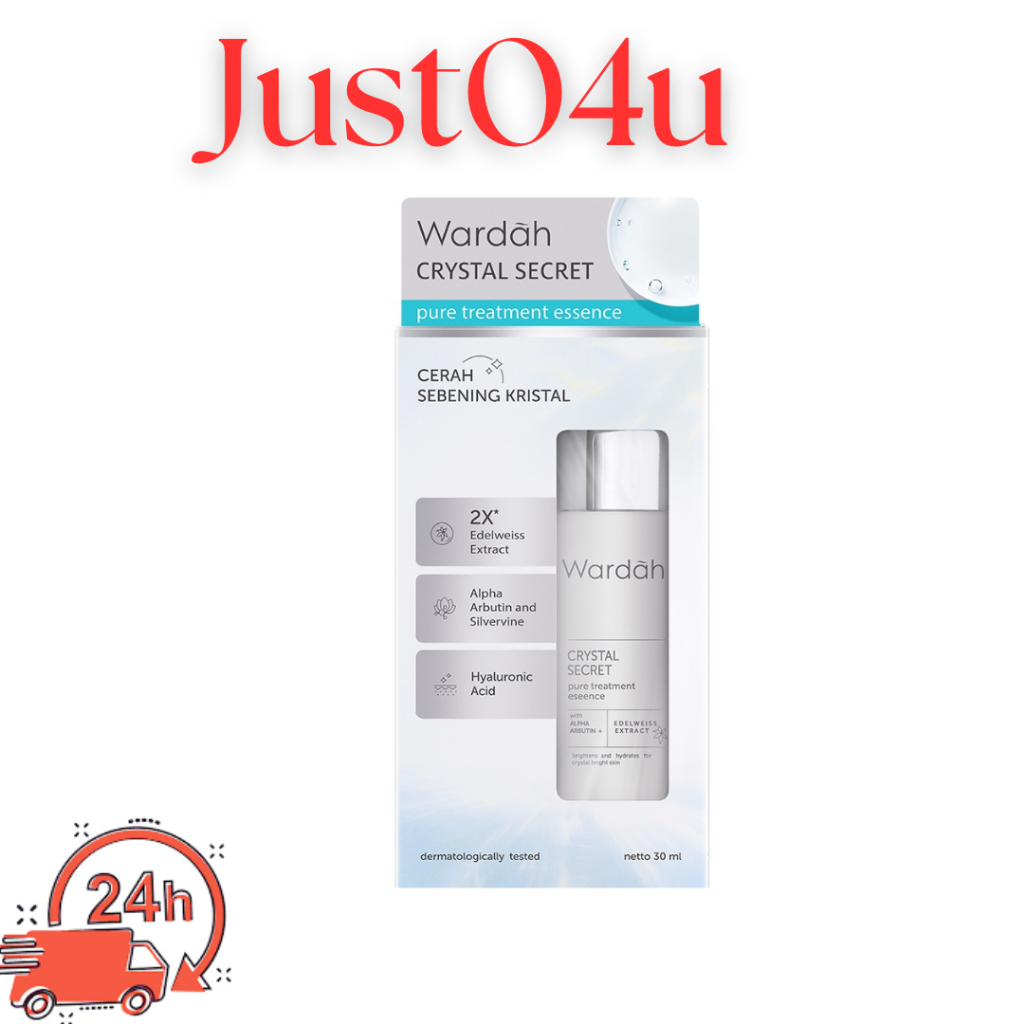 Wardah Crystal Secret Pure Treatment Essence 30ml | Shopee Malaysia