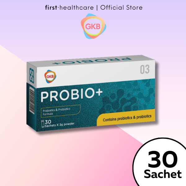 GKB Probio+ (Probiotics & Prebiotics Formula) 3g x 30 Sachets | 益生菌 ...