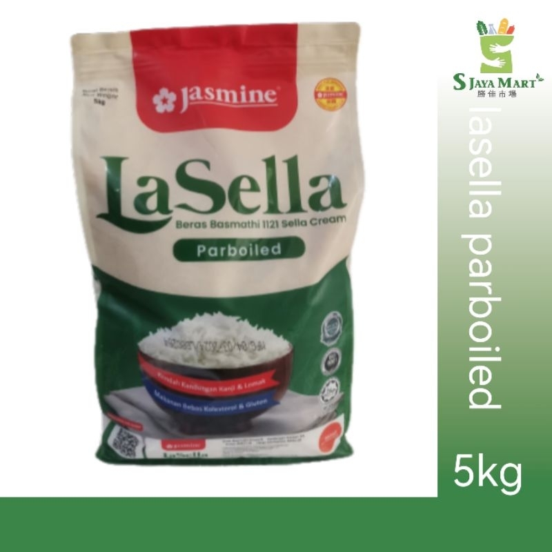 jasmine lasella parboiled basmathi 5kg | Shopee Malaysia