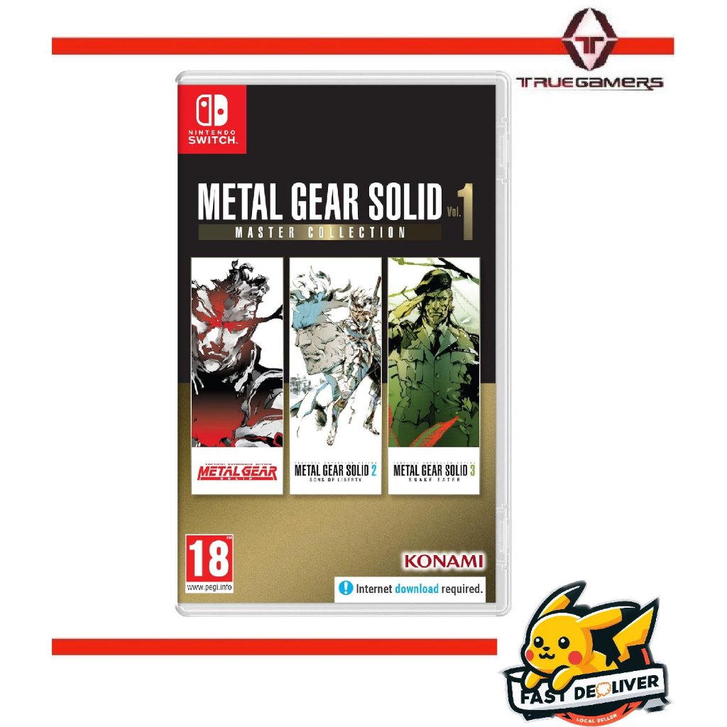 Nintendo Switch Metal Gear Solid Master Collection VOL. 1 | Shopee Malaysia