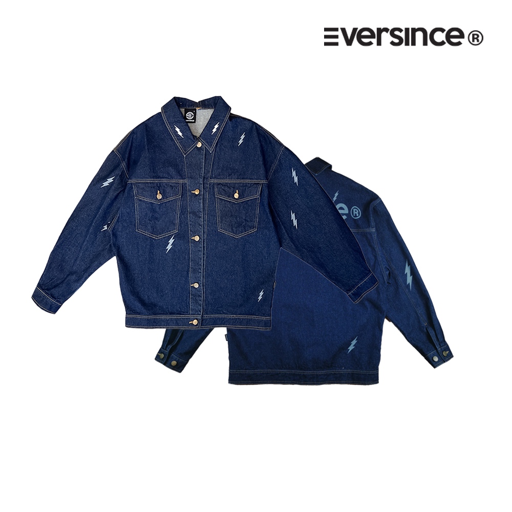 Eversince Fortitute Raw Denim Jacket | Shopee Malaysia