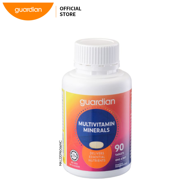 Guardian Multivitamin Minerals (90 Tablets) | Shopee Malaysia