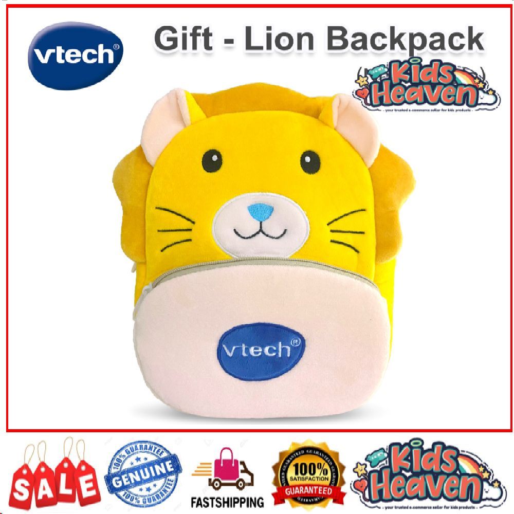 VTech Yellow Lion Backpack (100.0% Original) | Shopee Malaysia