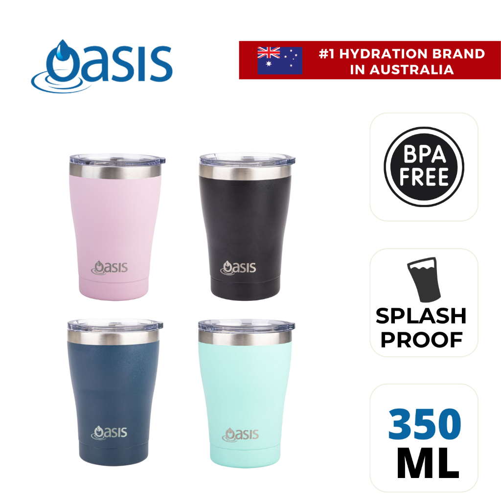 Oasis Stainless Steel Insulated Cup With Lid (350ml) | Shopee Malaysia