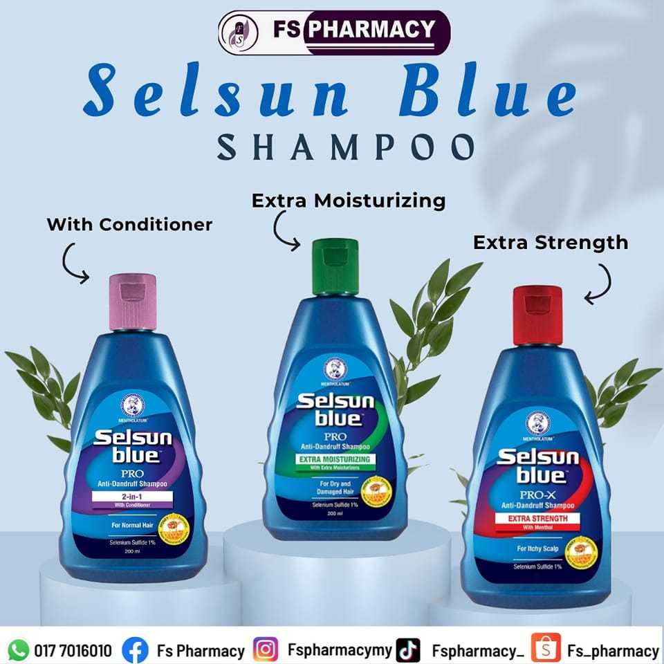 SELSUN BLUE PURPLE /RED/GREEN 200ML | Shopee Malaysia