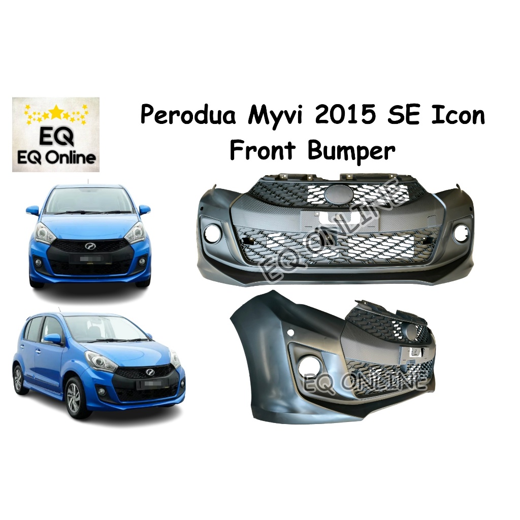 Perodua Myvi 2015 SE SE4 ICON IKON ADVANCE Front Bumper (Bumper Depan ...