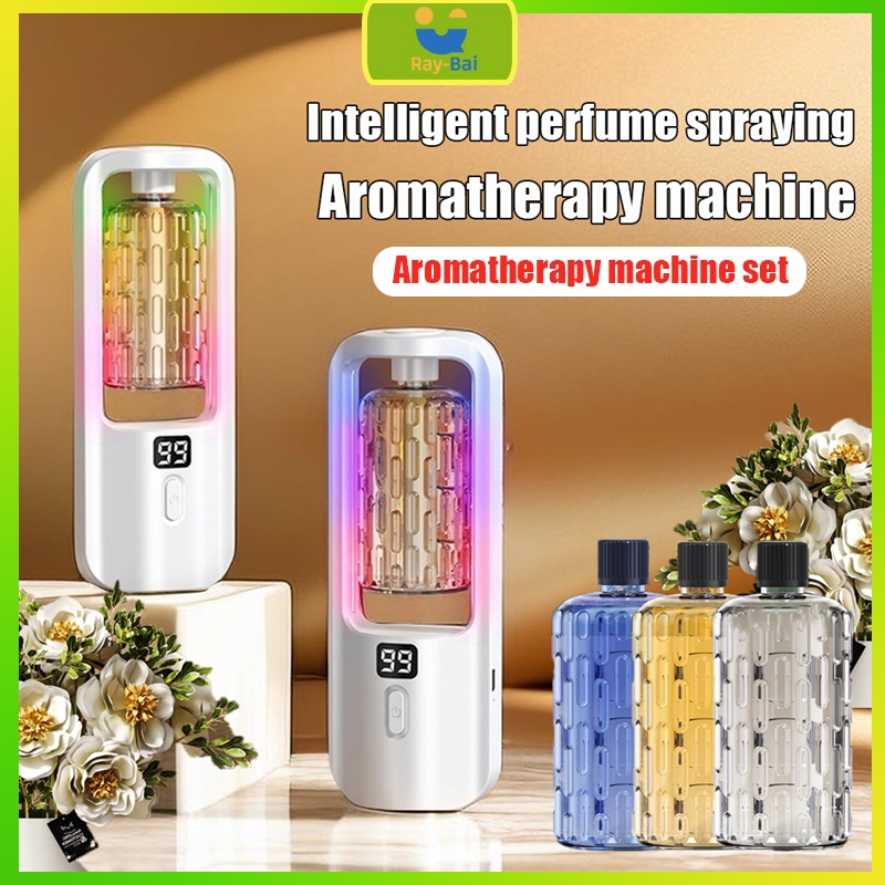 Aromatherapy set Automatic Aroma Essential Oil Diffuser Bedroom Air ...